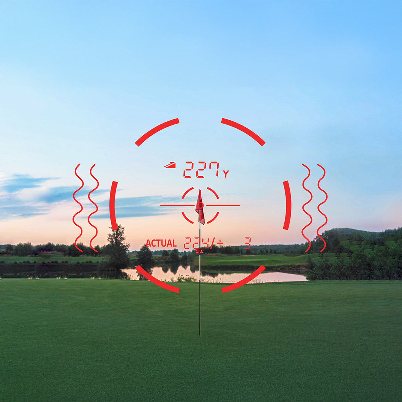 Laser Fit | Golf GPS Laser Rangefinder | Voice Caddie