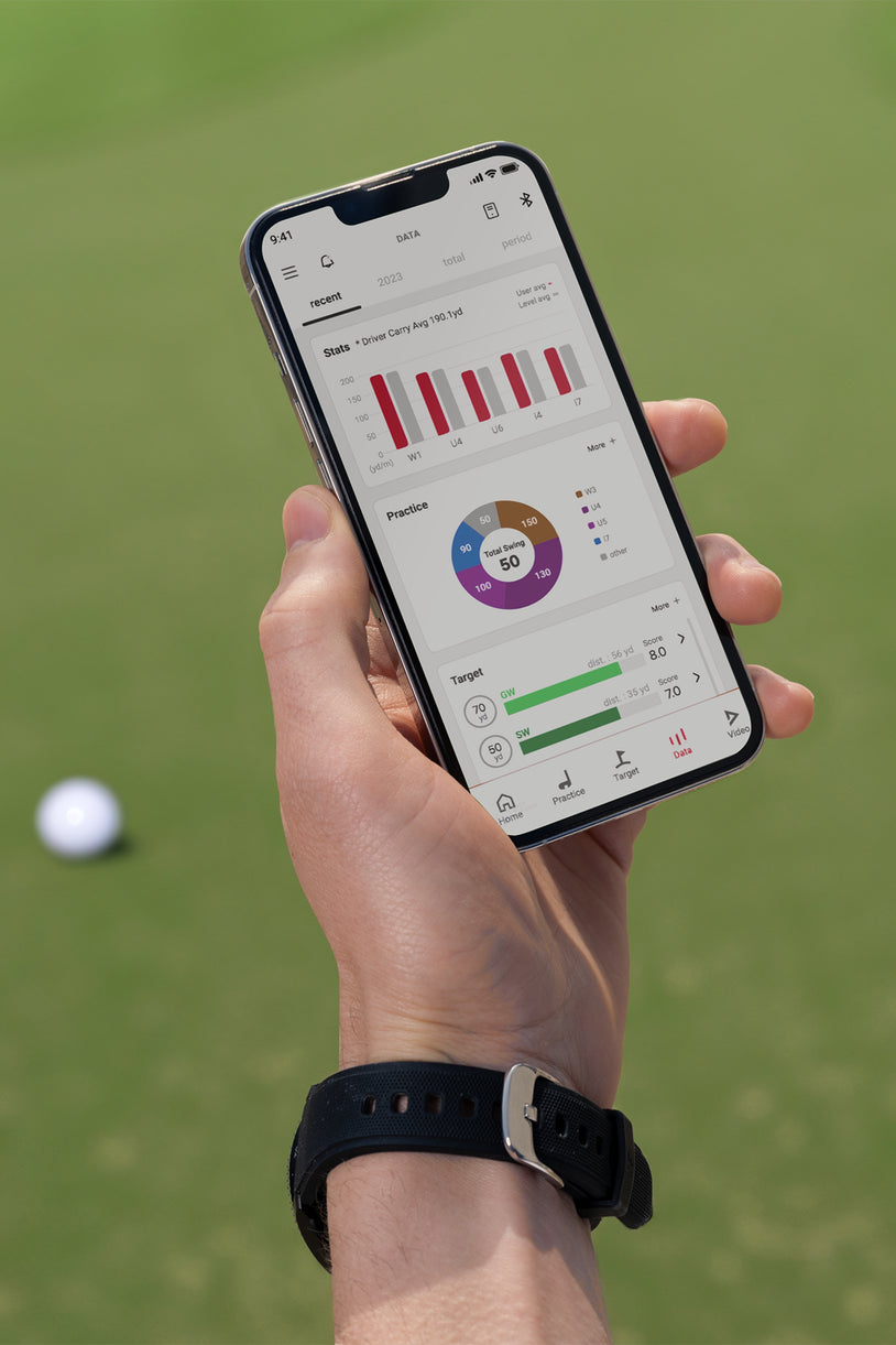 SC4 PRO Golf Launch Monitor + Driving Range Simulator – Voice Caddie
