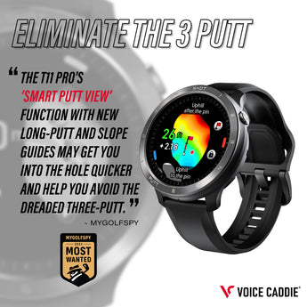 T11 PRO V.AI 3.5™ GPS Golf Watch – Voice Caddie