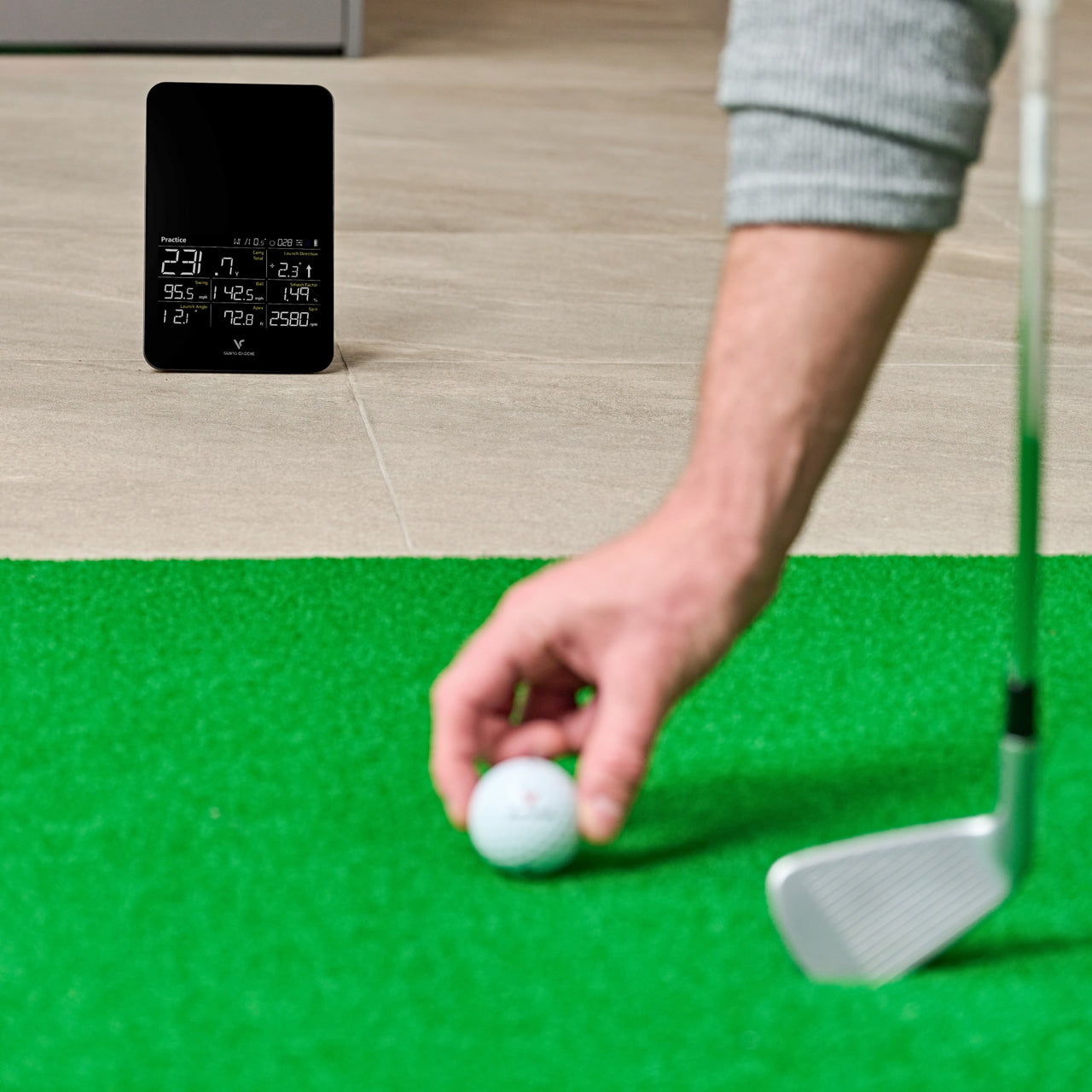 SC4 PRO Golf Launch Monitor + Driving Range Simulator – Voice Caddie